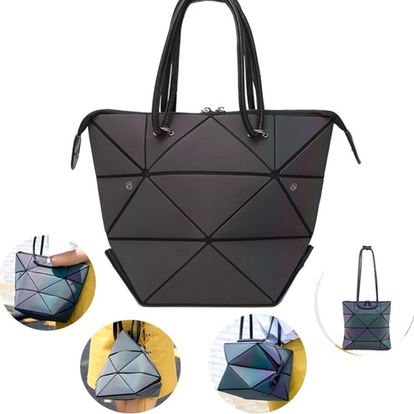 Bags | 4 In 1 Geometric Bag Changeable Shape Luminous | Poshmark
